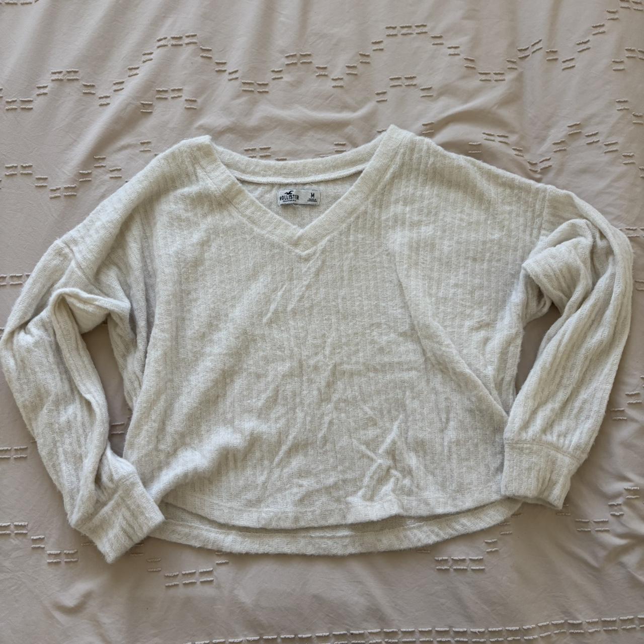 Soft and cozy white sweater #winterwarmth #sweater... | Depop