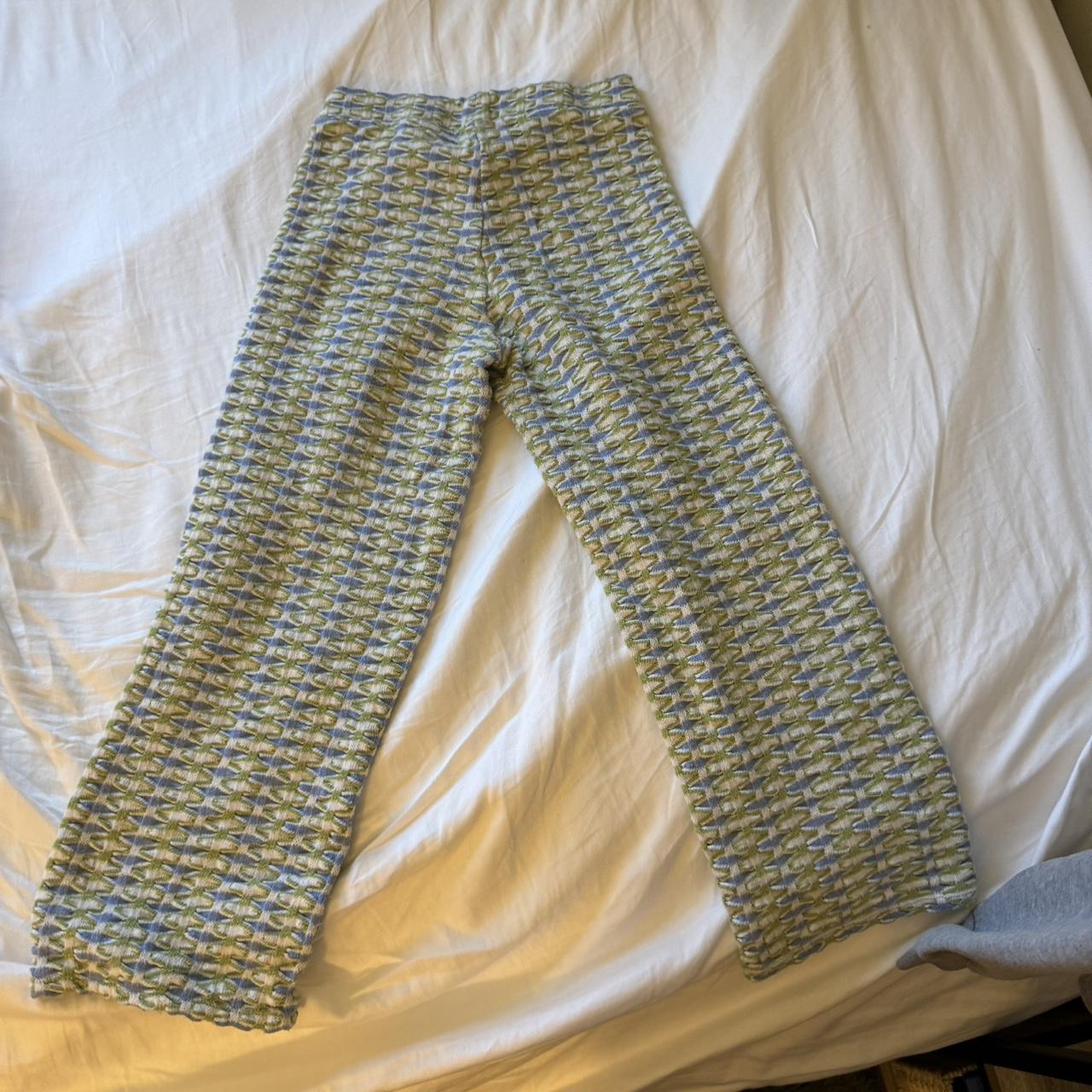 Zara Pattern Pants - Depop