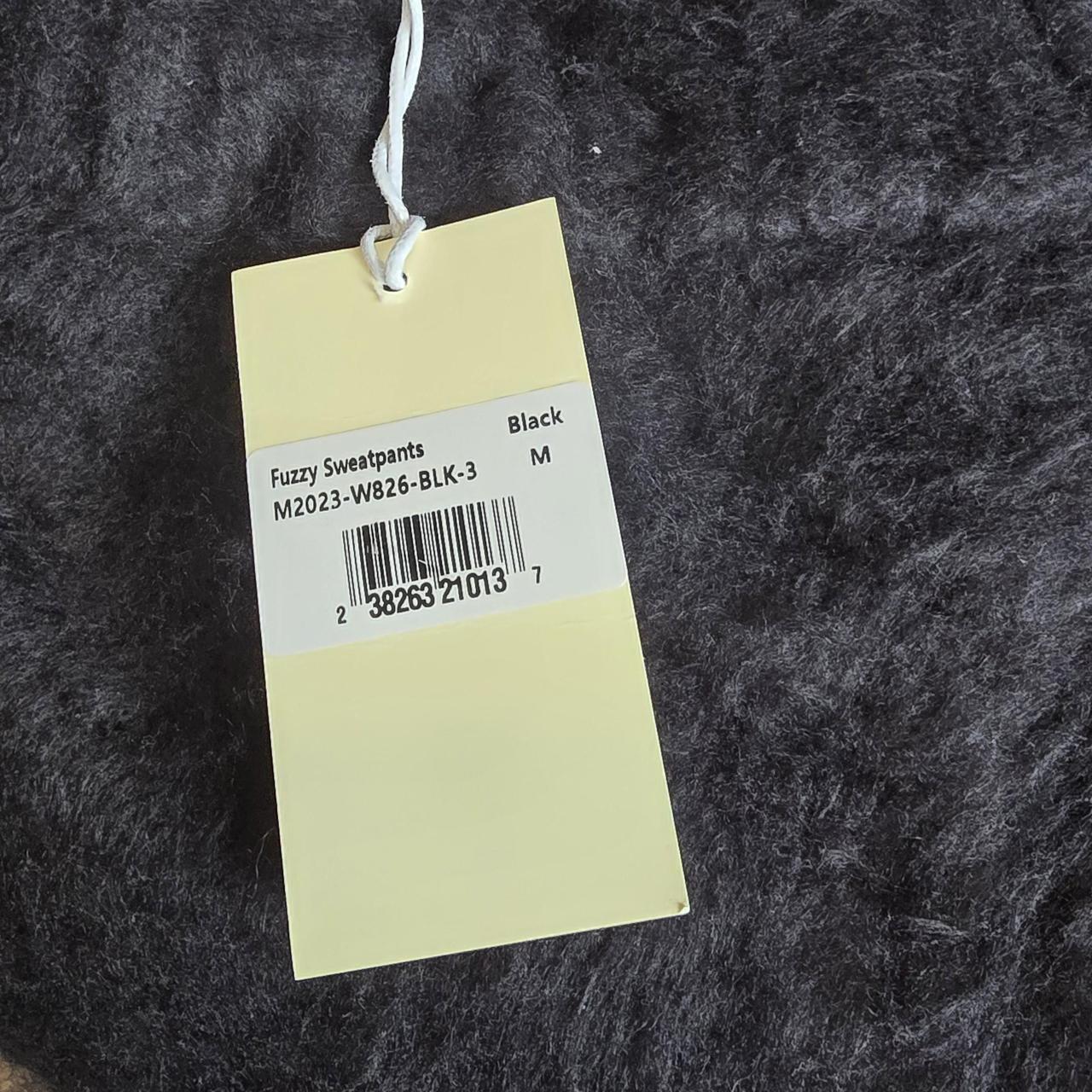 MNML Fuzzy Sweatpants medium NEW with tags, original... - Depop