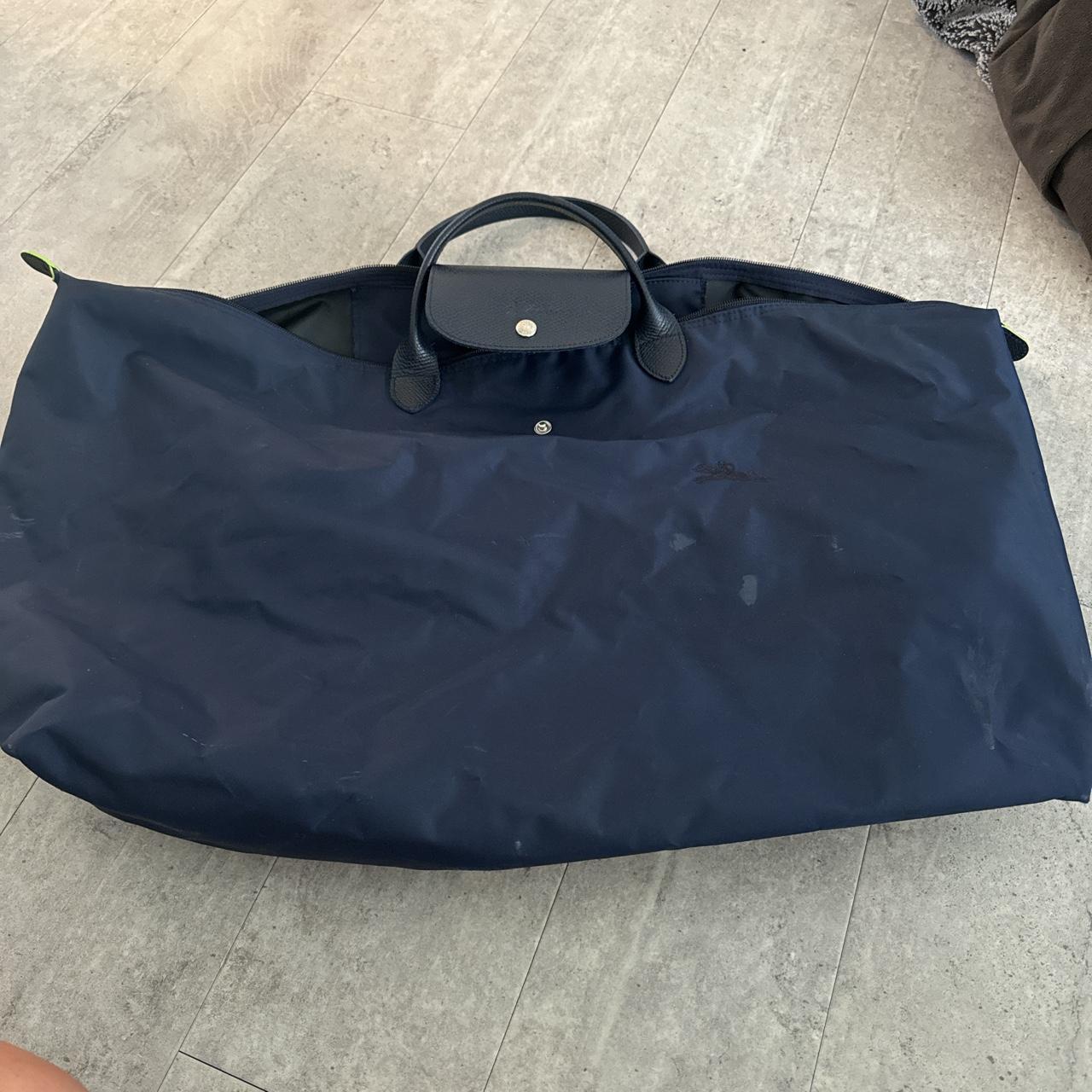 Blue large long champ bag - Depop