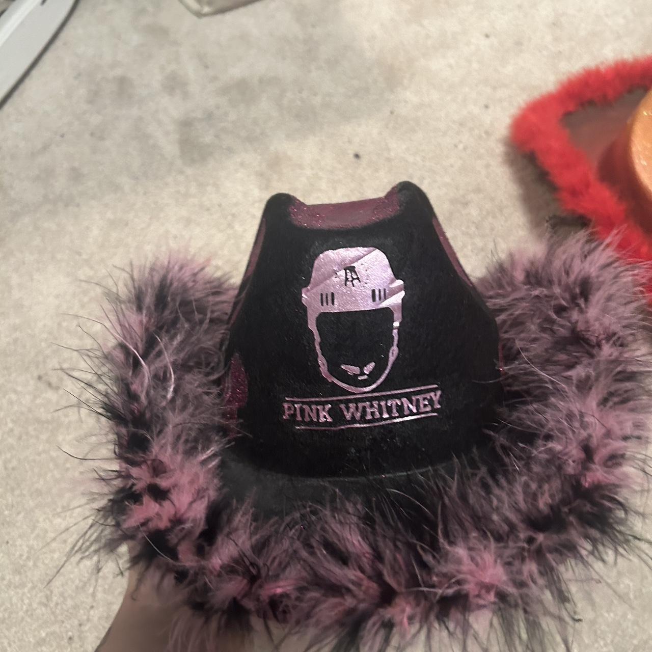 Custom handmade Pink Whitney cowboy hat Never been worn - Depop