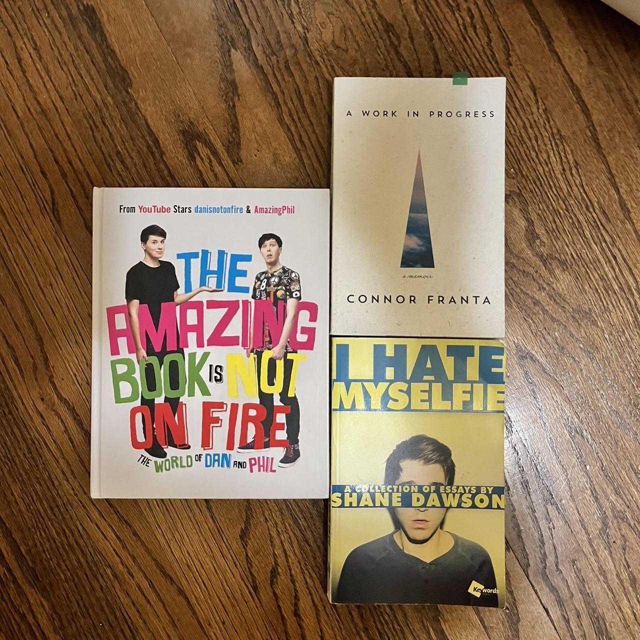 Bundle of 3 youtuber books: The Amazing Book Is Not... - Depop