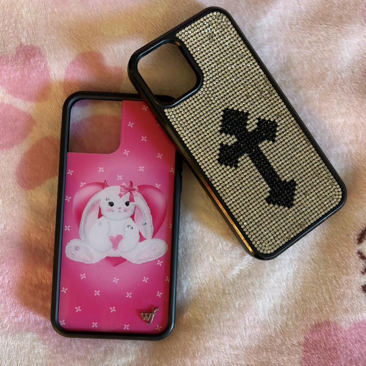 Wildflower punk pierced bunny iPhone 12 case +... | Depop