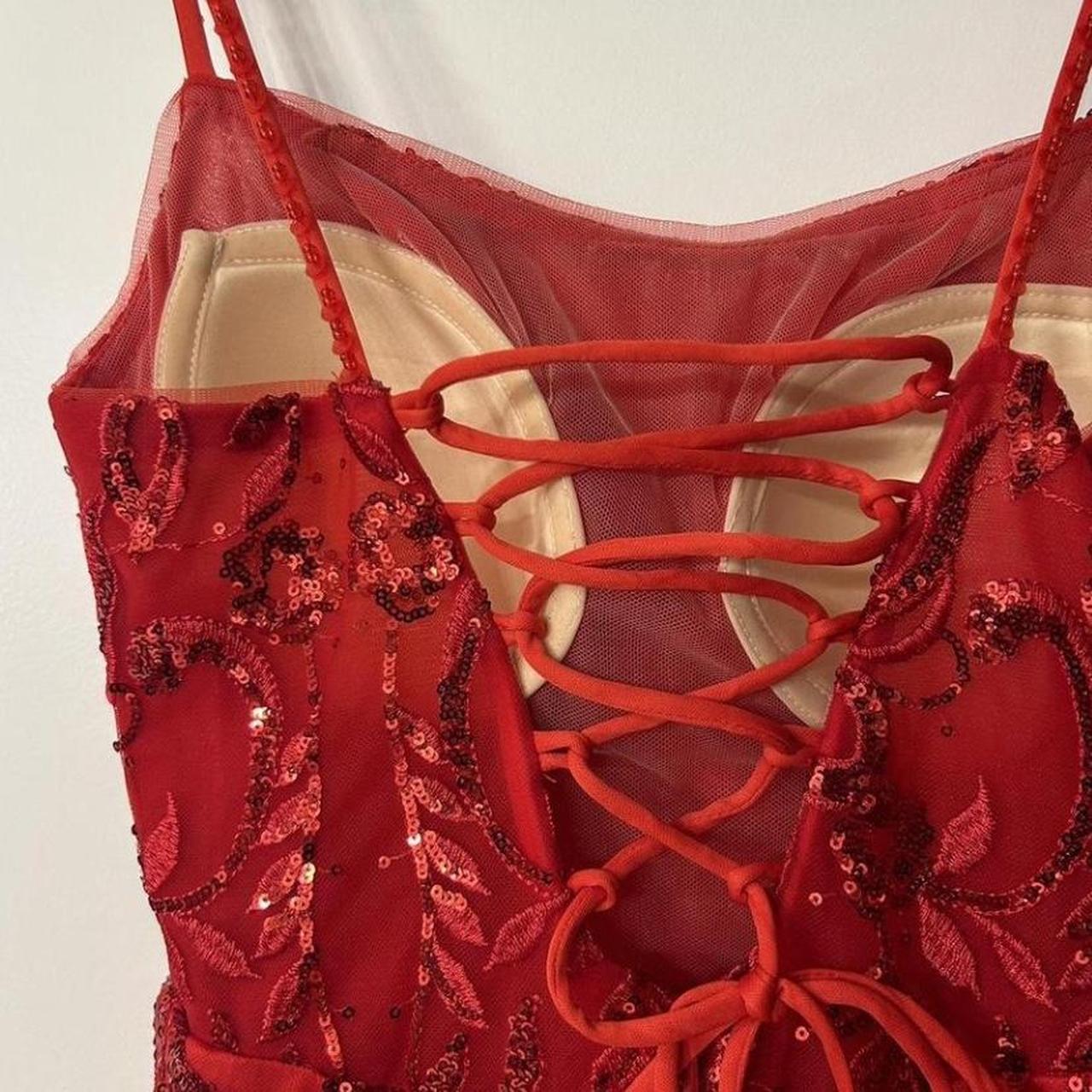 kiss prom prom/pageant dress worn once for a pageant... - Depop