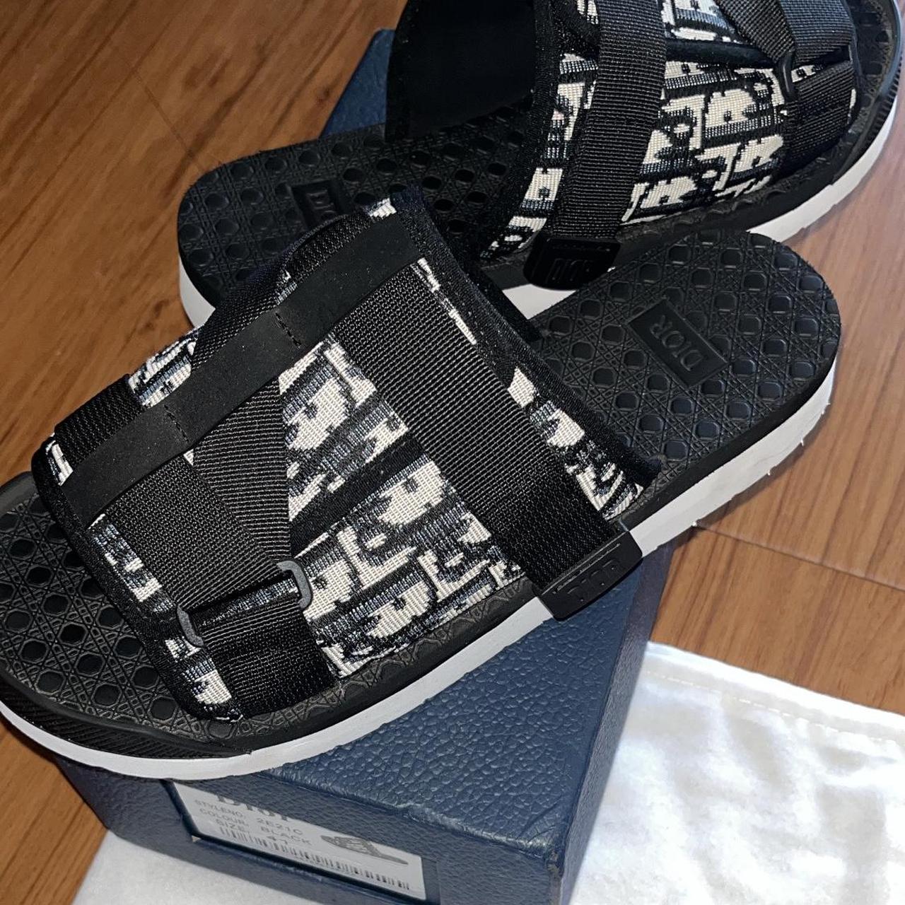 Dior sandals Size 8 men’s Worn 2x - Depop