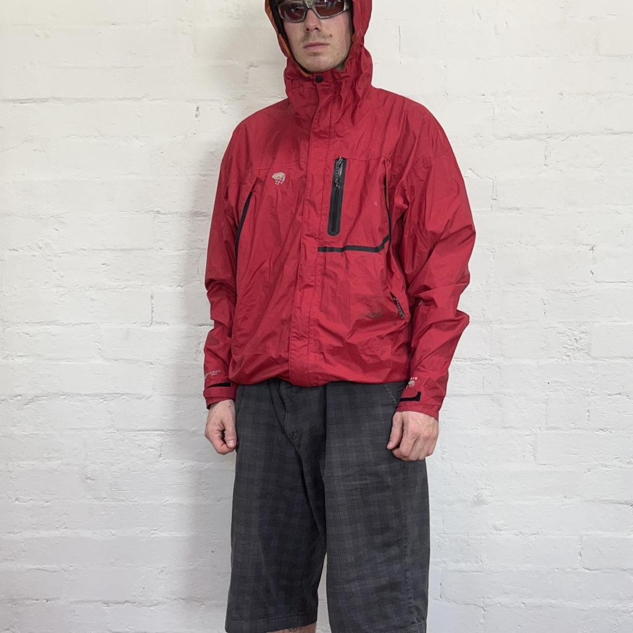 Mountain Hardware Rain Shell y2k, gorpcore, doof,... - Depop