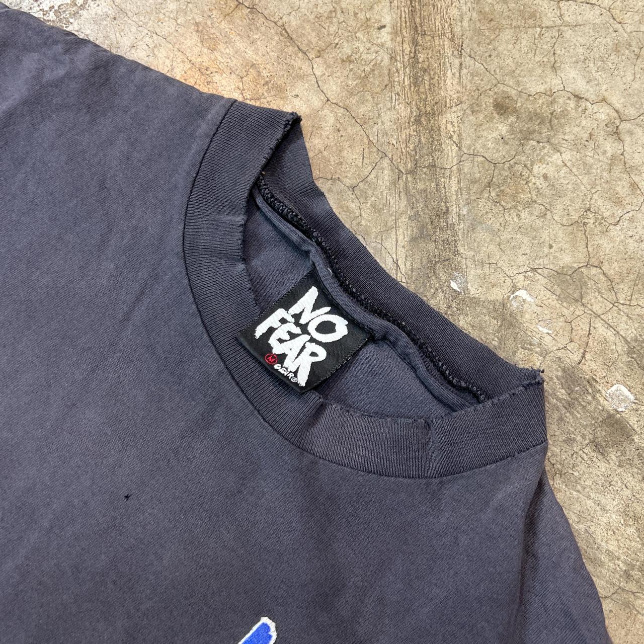 Vintage 90s No Fear shirt Single stitch Great... - Depop