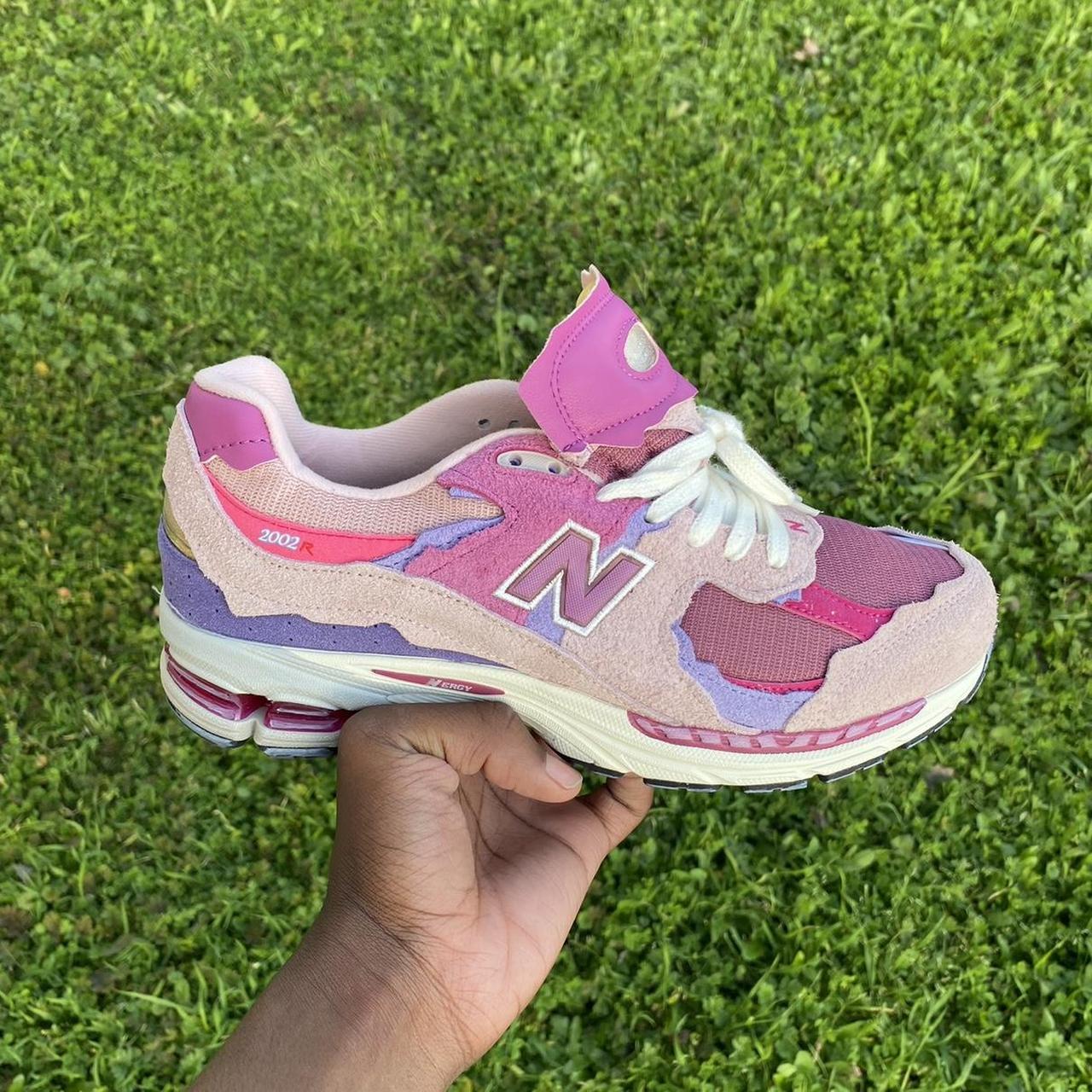 new balance 2002r pink - Depop