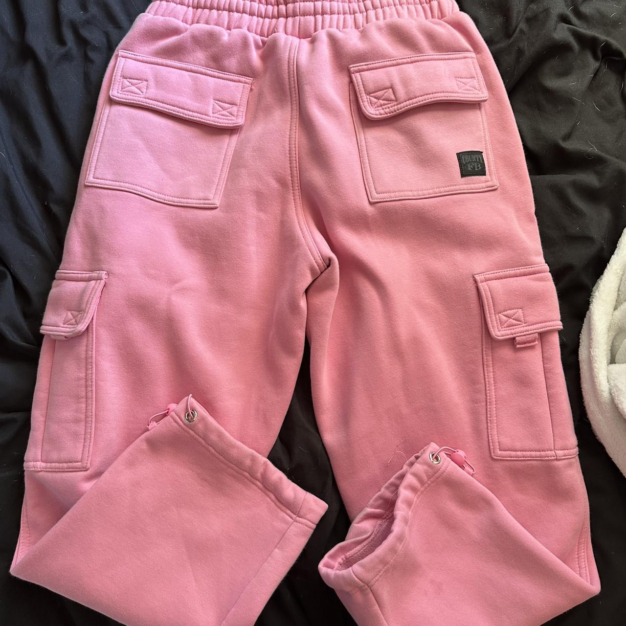 FB County Pink Sweat Set Size LARGE Pants 25$ ^_^... | Depop