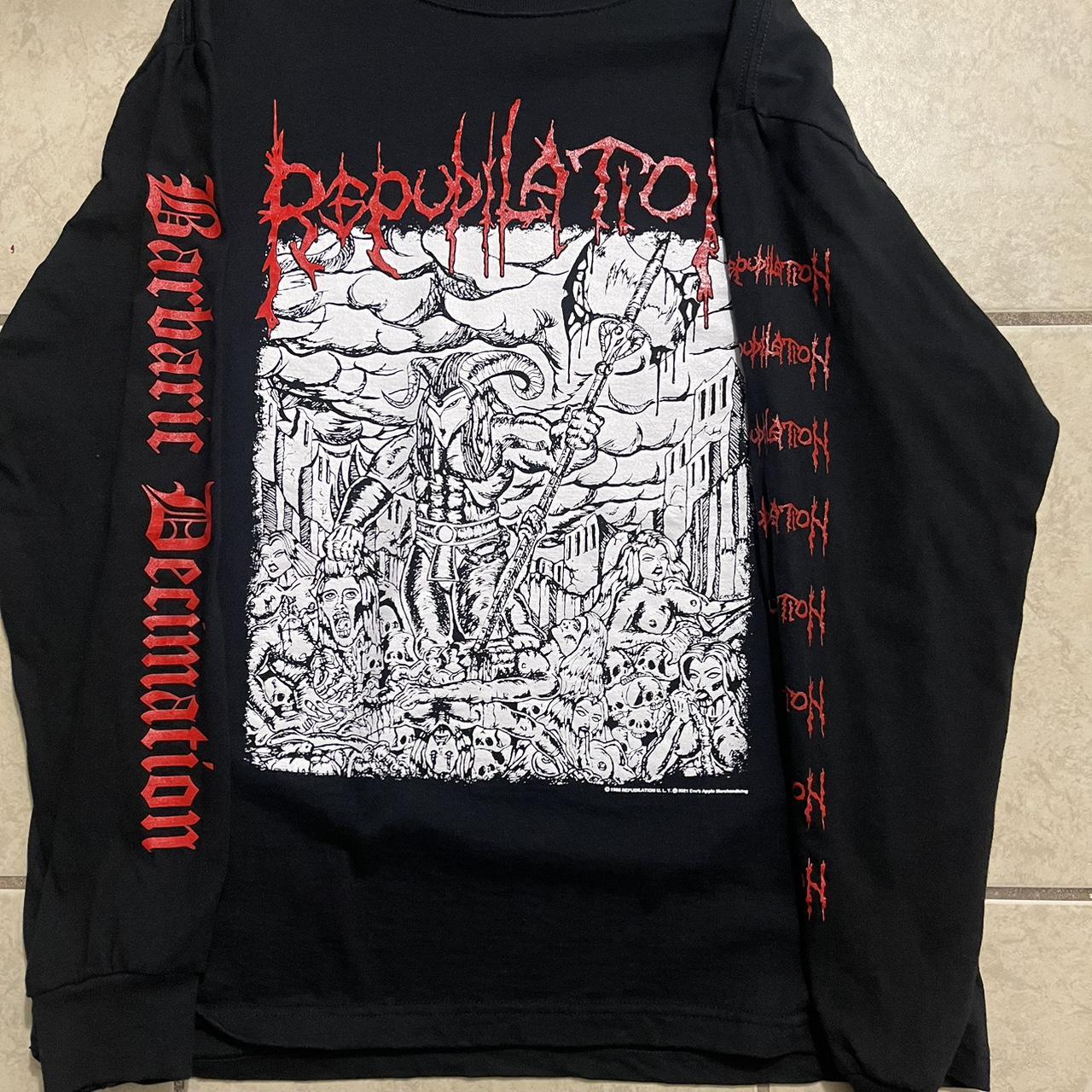REPUDILATION demo long sleeve rare print only... - Depop