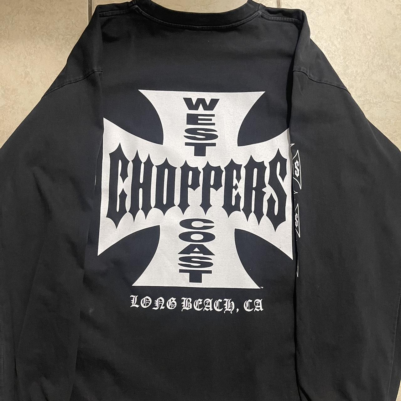 West Coast Choppers Black long sleeve BOOT... - Depop