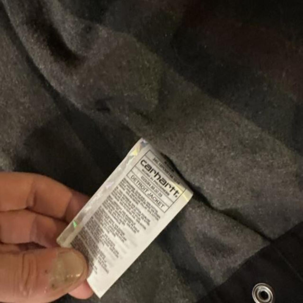 Carhartt WIP Detroit Work Jacket Workwear Black L... - Depop