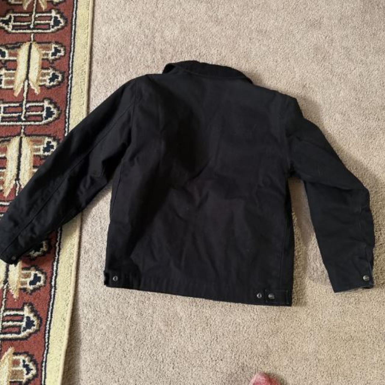 Carhartt WIP Detroit Work Jacket Workwear Black L... - Depop