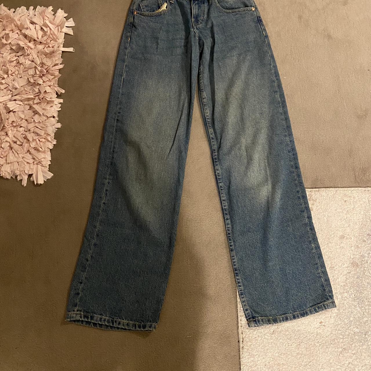 Motel parallel low rise jeans only worn once - Depop