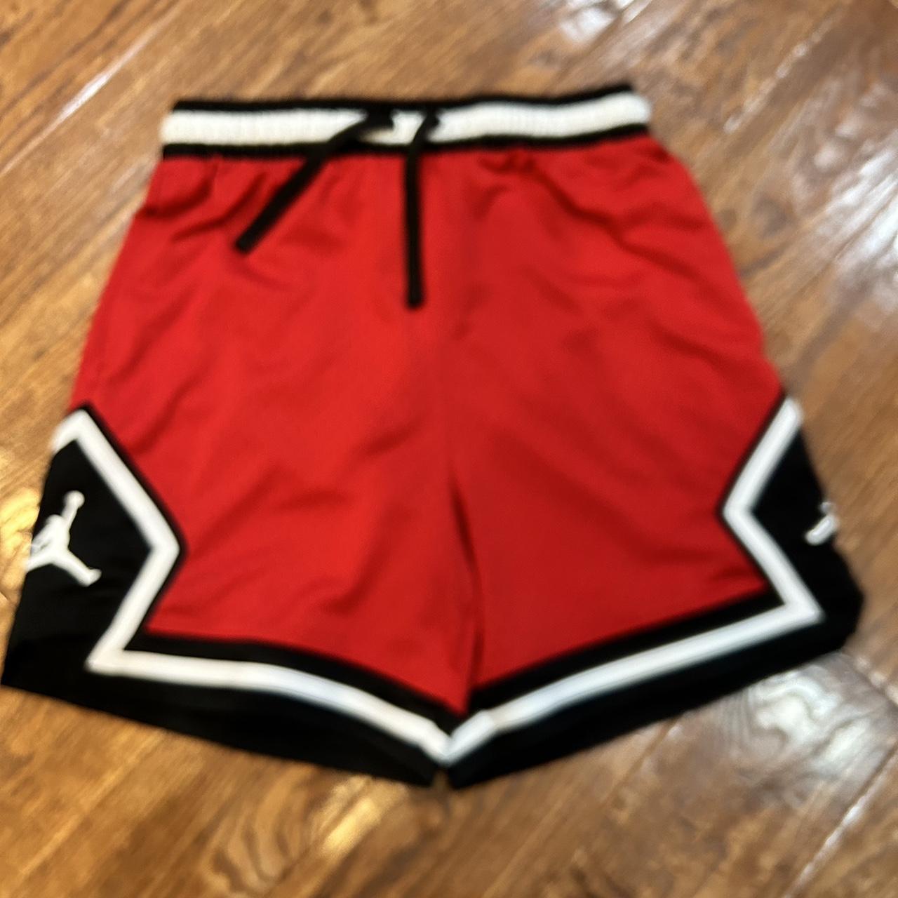 Jordan Brand Red Basketball Shorts Preloved but only... - Depop
