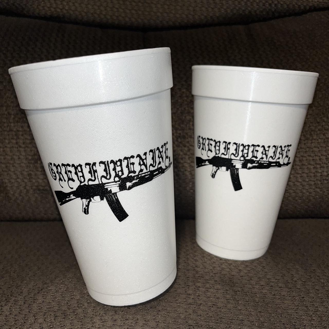 Grey59 styrofoam cups brand new send offers or... - Depop