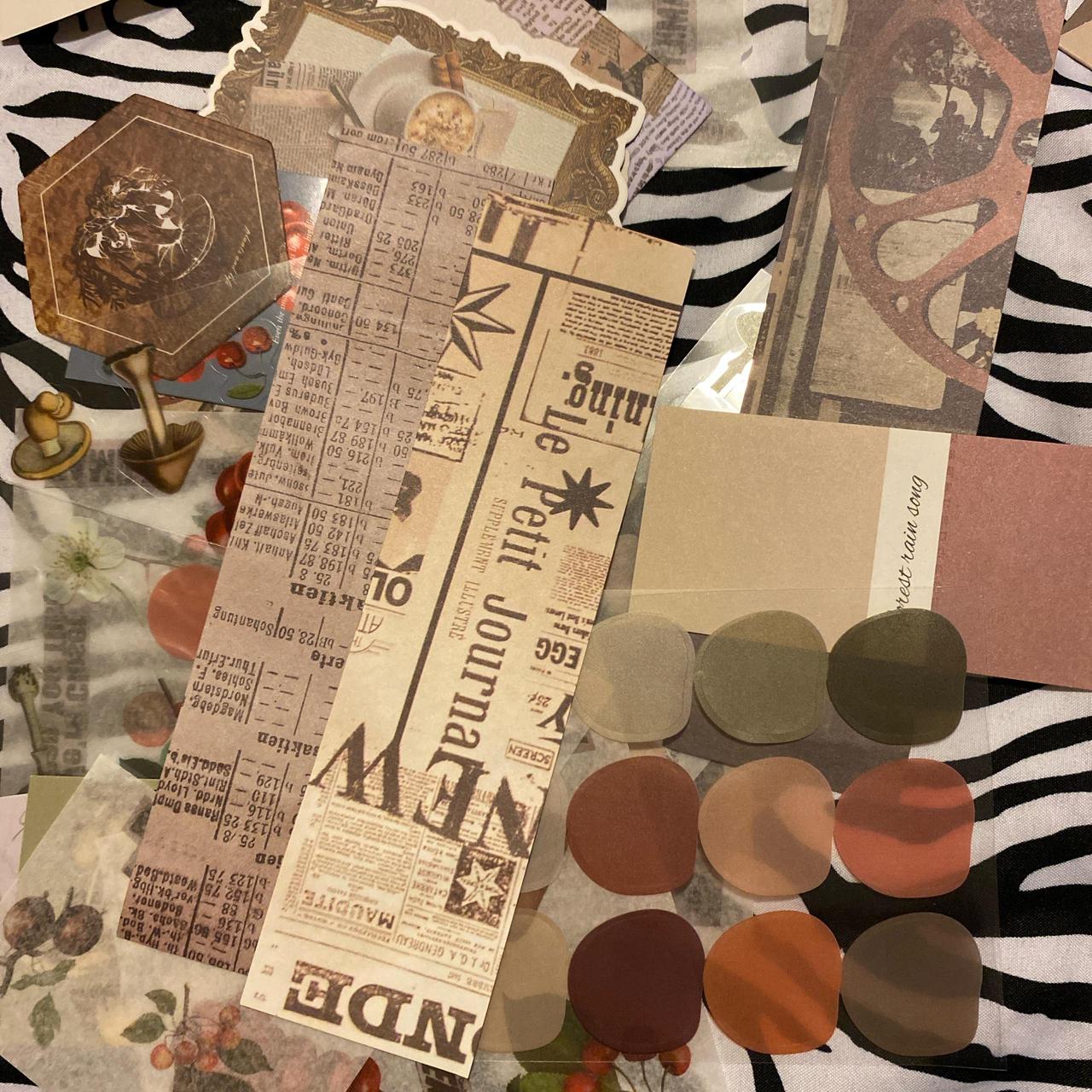 Random scrap booking baggie ! 10 random... - Depop