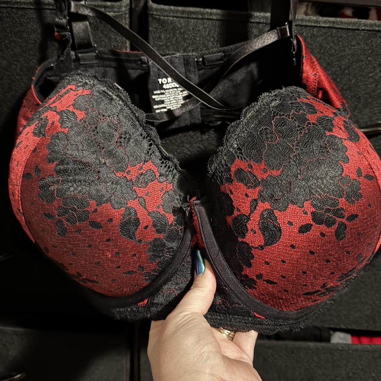 48DDD Torrid Push Up Lace Strapless Bra Torrid Push... | Depop