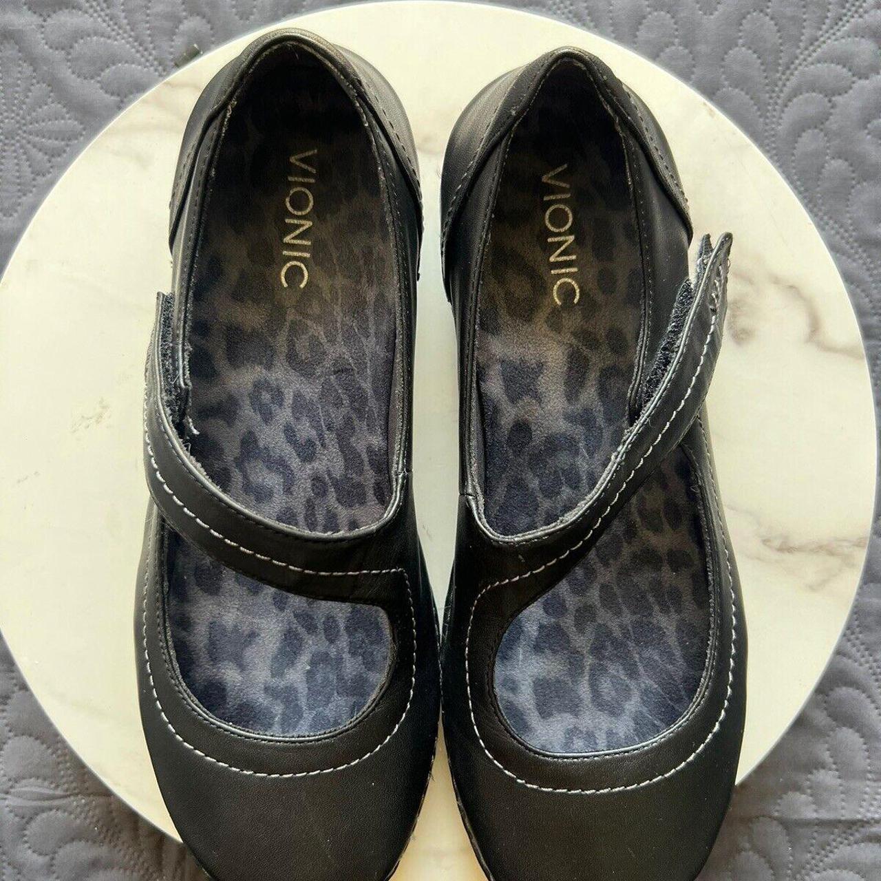Vionic 354 Harper Mary Jane Shoe Womens Black... - Depop