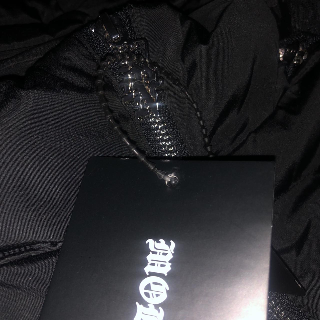 MobNation Medium Black Lorenzi puffer jacket with... - Depop