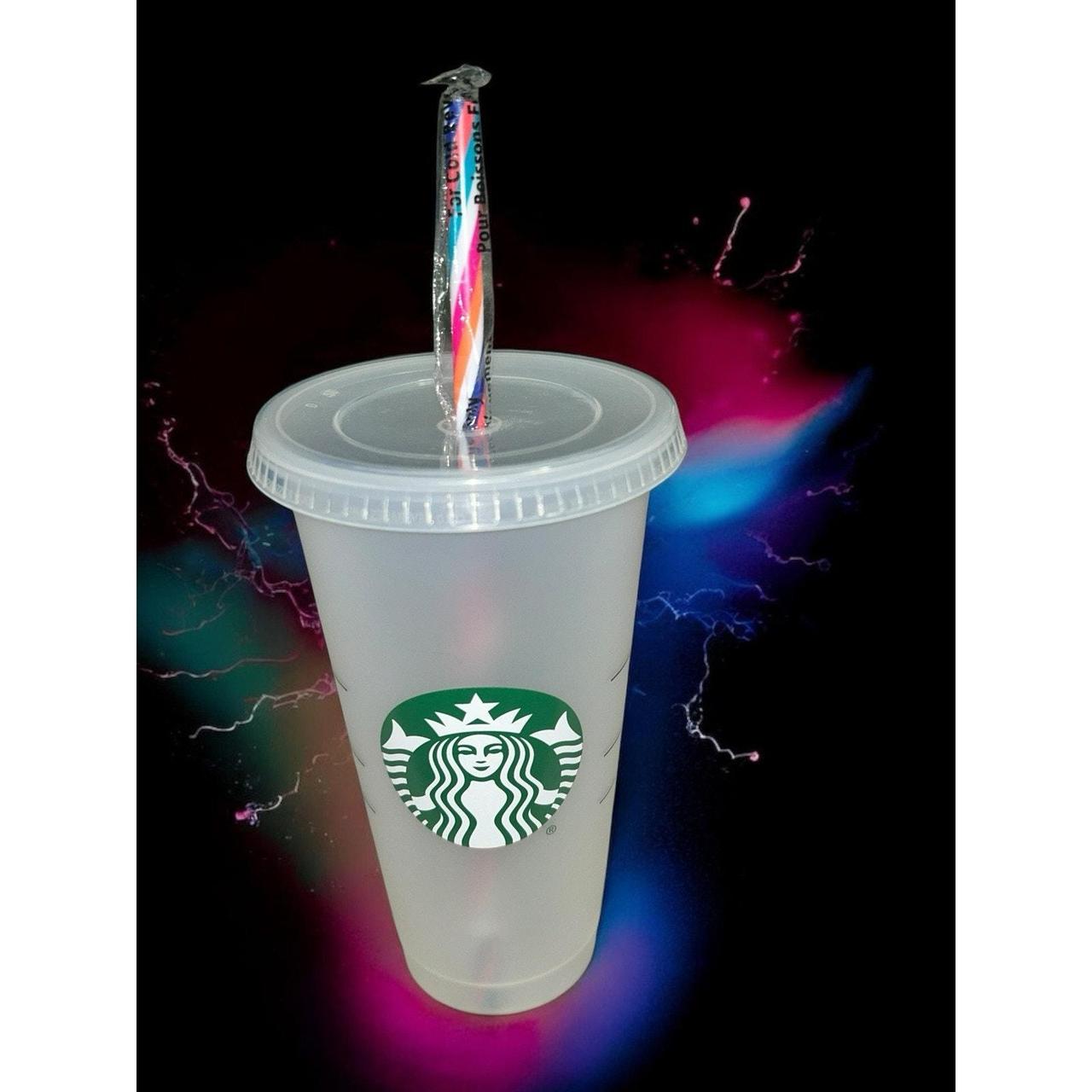 The Starbucks Reusable Cold Cups are 24oz cups... | Depop