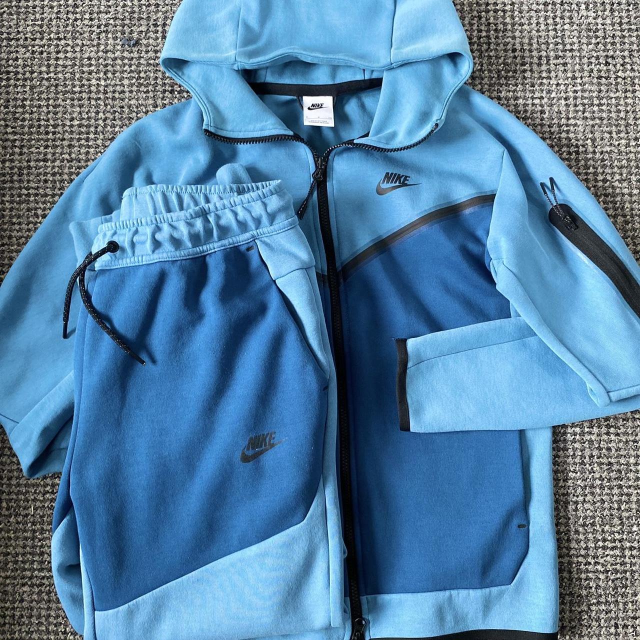 Dutch Blue Nike Tech Fleece Full Tracksuit In Great Depop