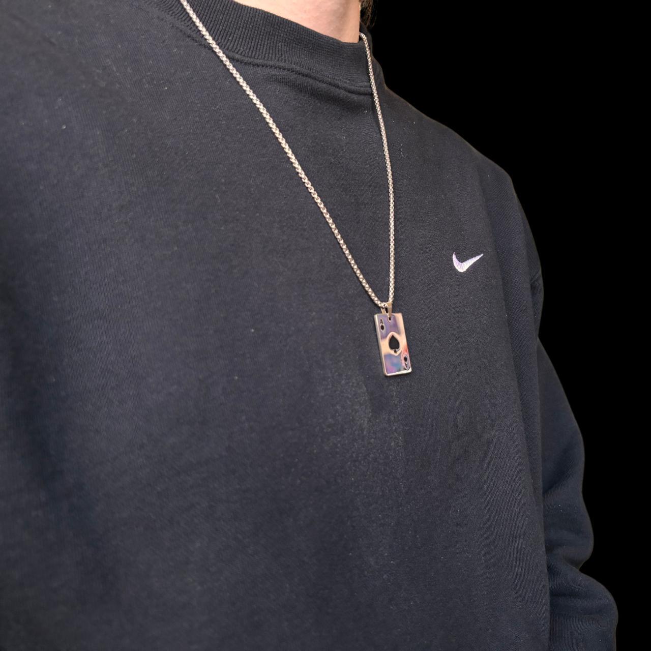 Black Ace Spades Chain This Product is Unisex... - Depop