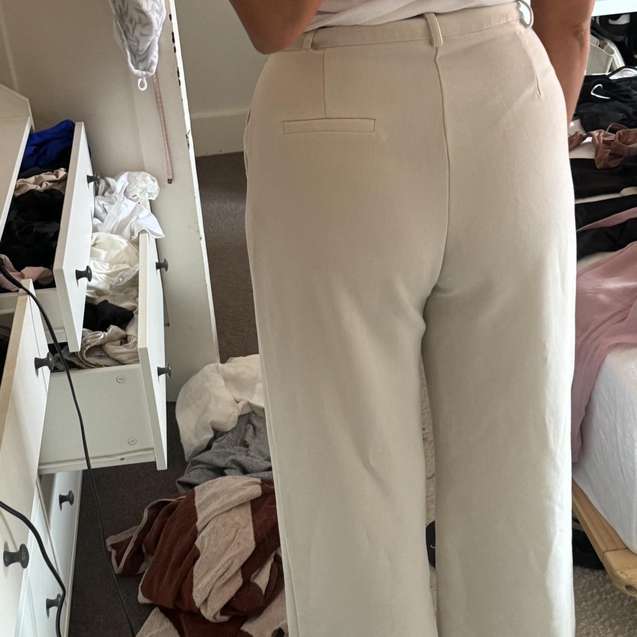 DISSH Rowan pants in cream Size 12 - worn a few times - Depop