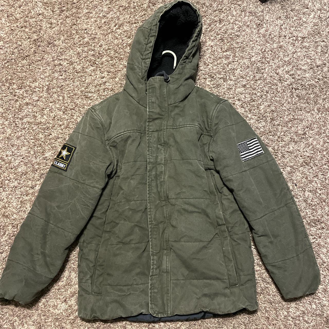US Army winter jacket - Depop