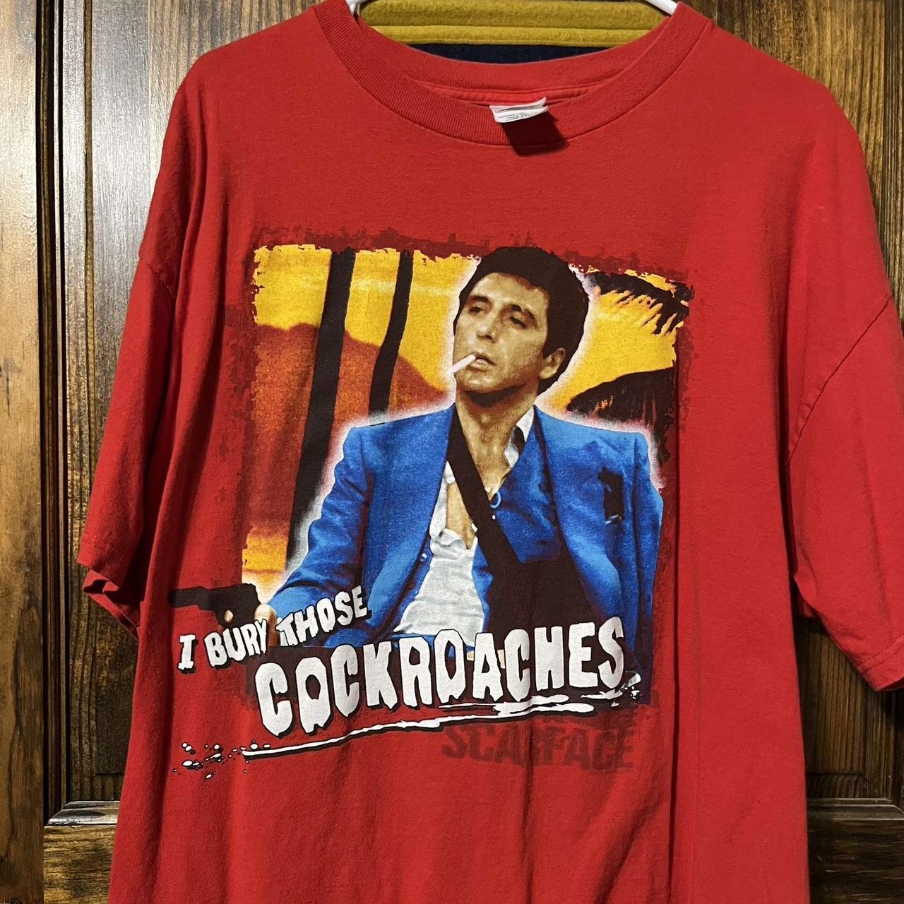 Scarface al Pacino vintage cockroaches shirt - Depop