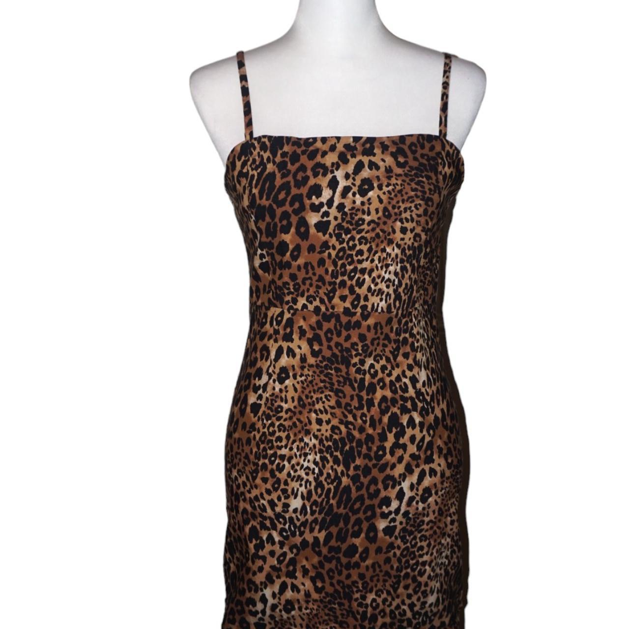 Large #Cheetah print mini dress from #Forever21 ... - Depop