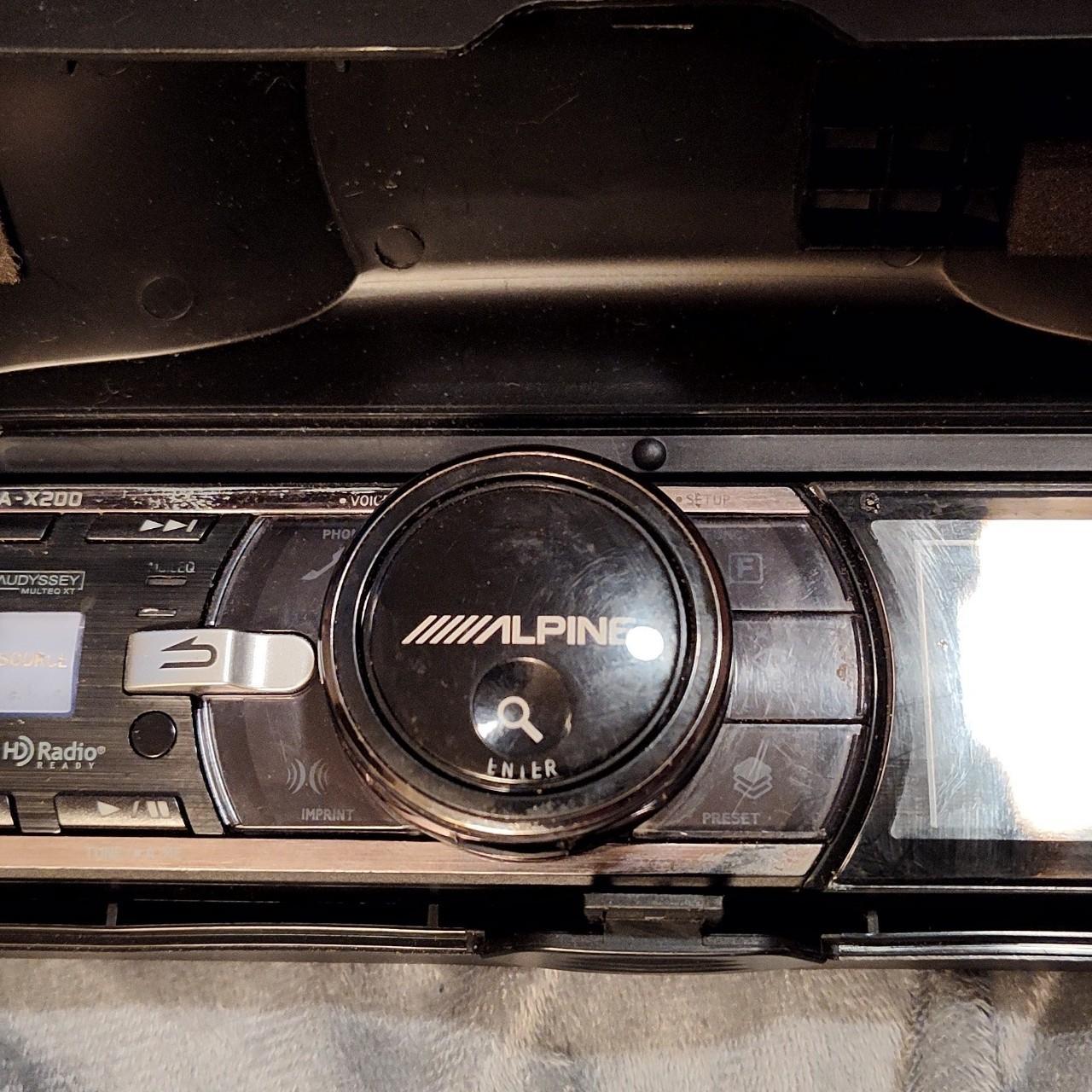 Alpine iDA-X200 car stereo. #retro | Depop