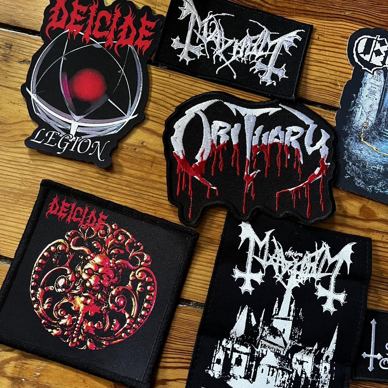 Death Metal & Black Metal Patch bundle 🖤 -... - Depop