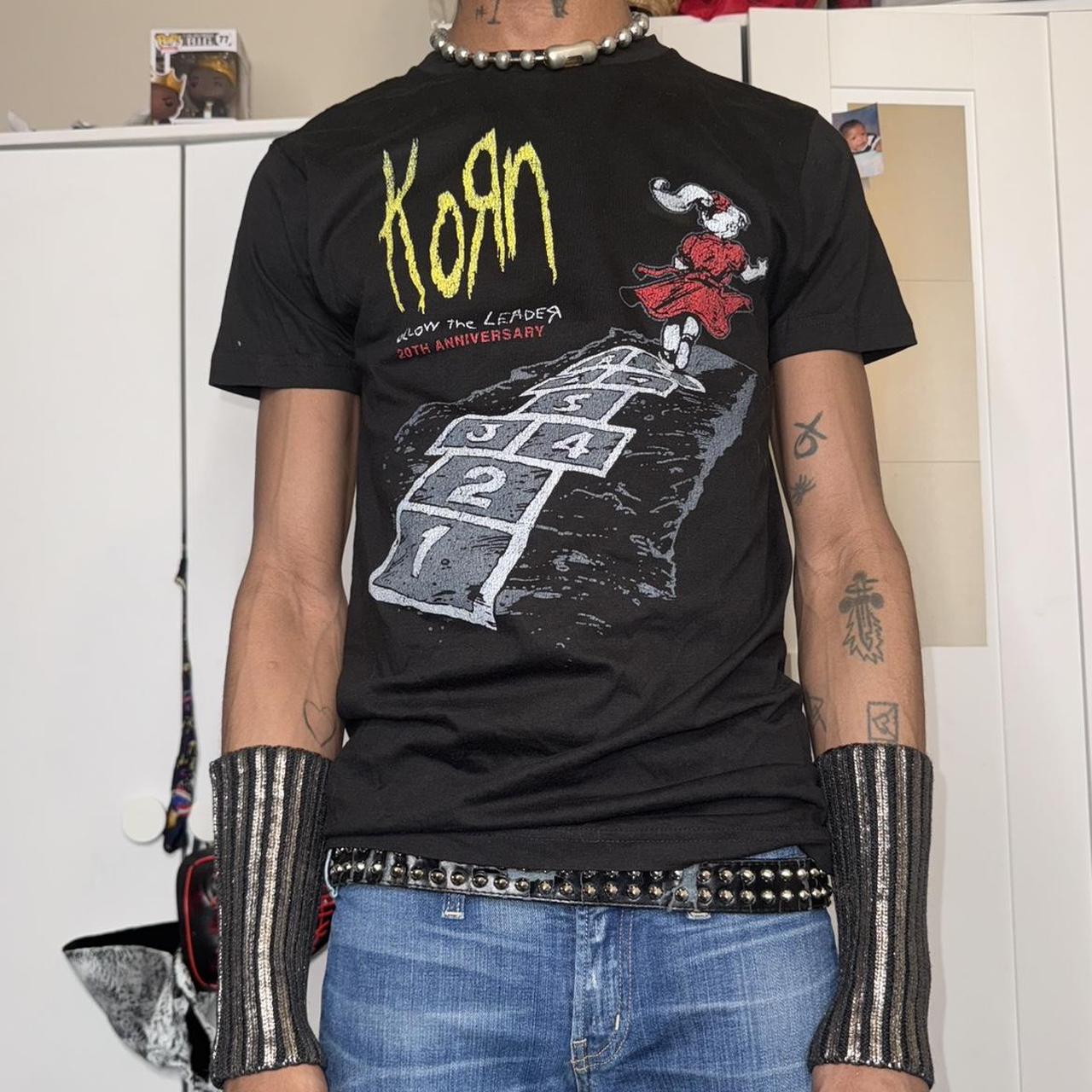 Korn graphic band tee has no tags fits like a small... | Depop