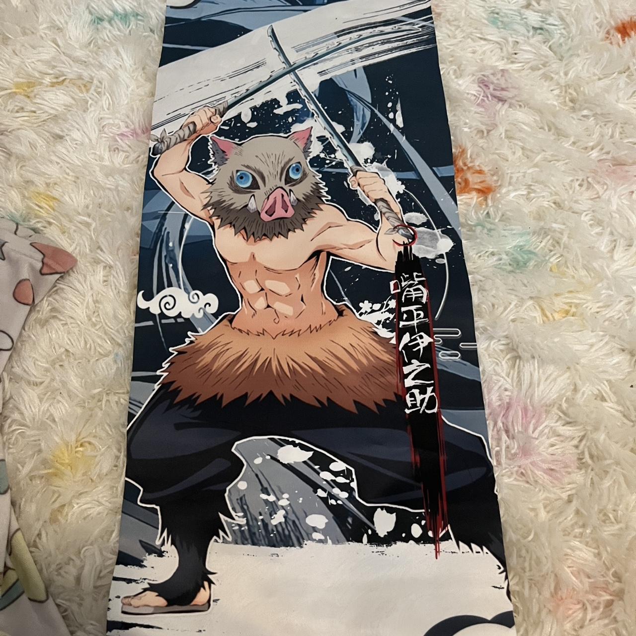Demon slayer Inosuke poster | Depop