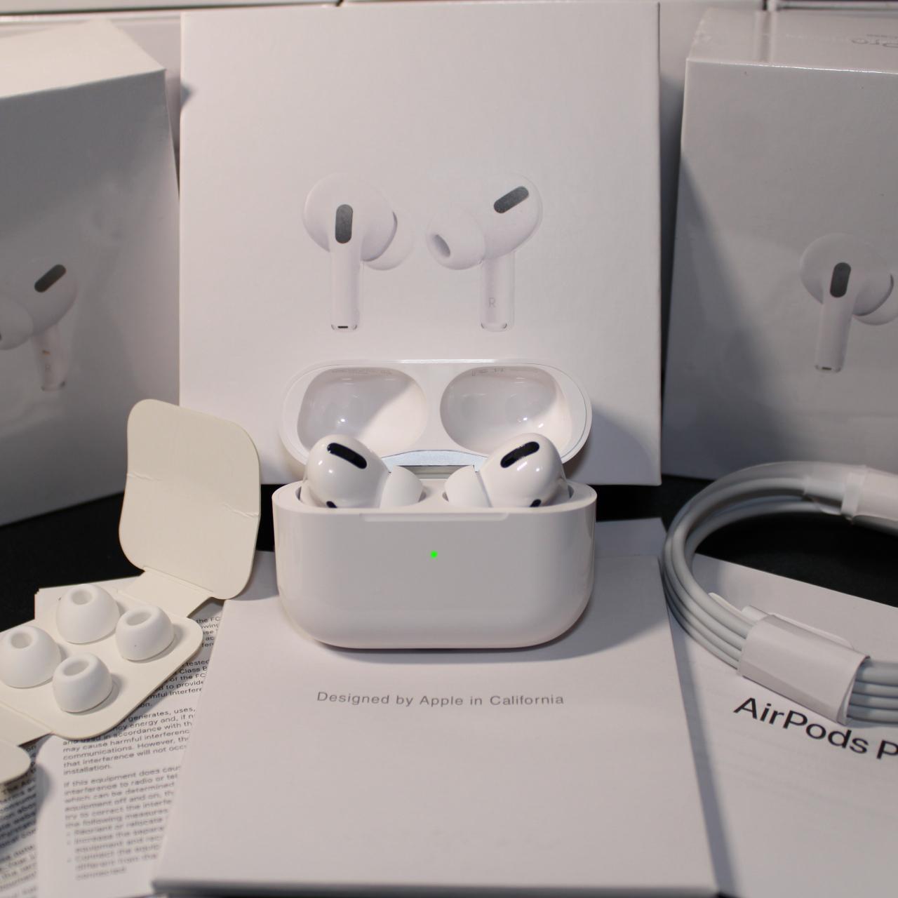 AirPod Pros Seal Never Opened! Box and all original... - Depop