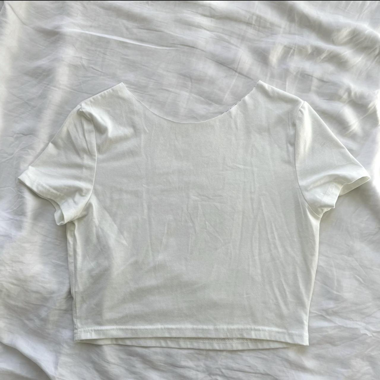 Pink strawberry printed top Size s/m - Depop