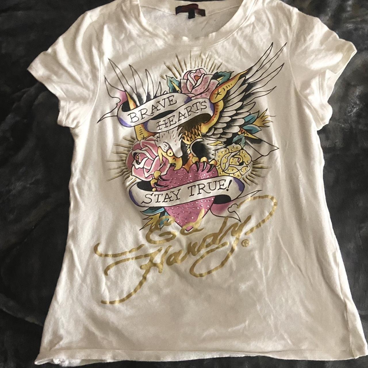 vintage like ed hardy tank top 💗⁺ ... - Depop