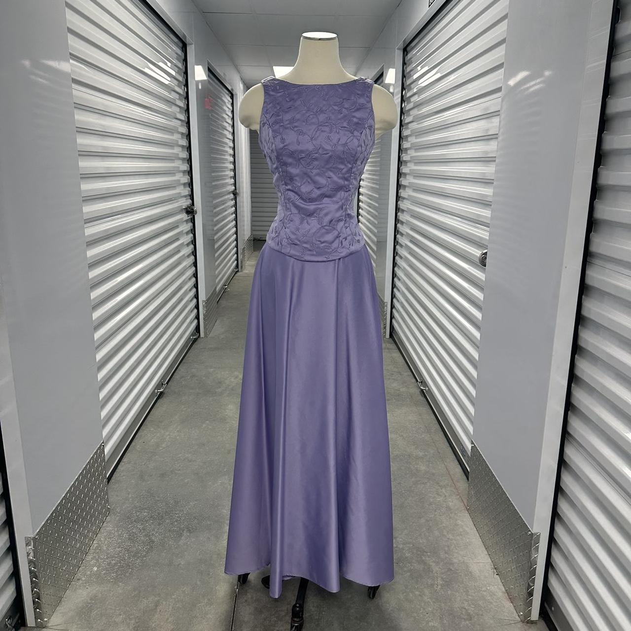 Vintage 90s Mori Lee two piece formal skirt and... - Depop