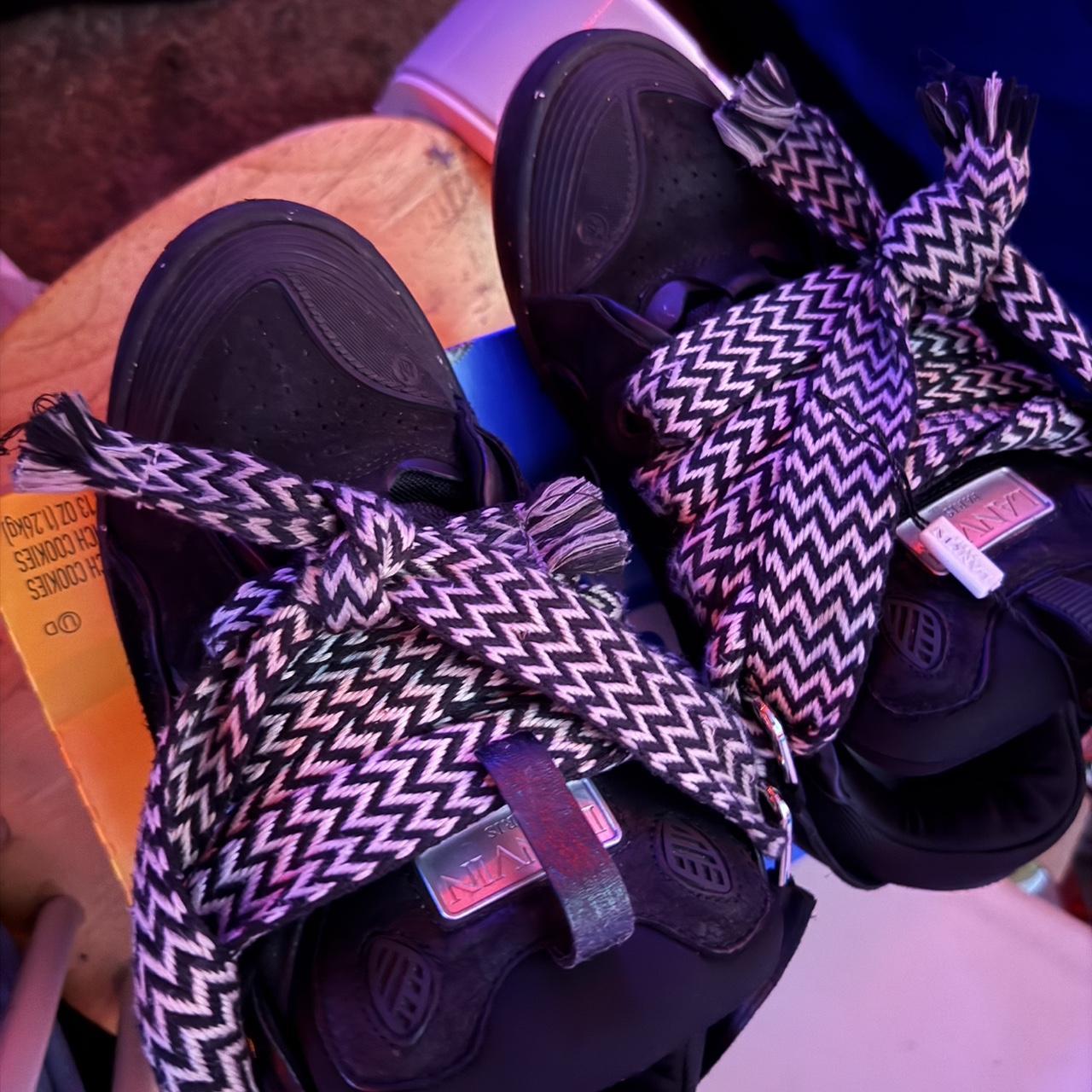 lavin curb beige sole, waffle tread, chunky... | Depop