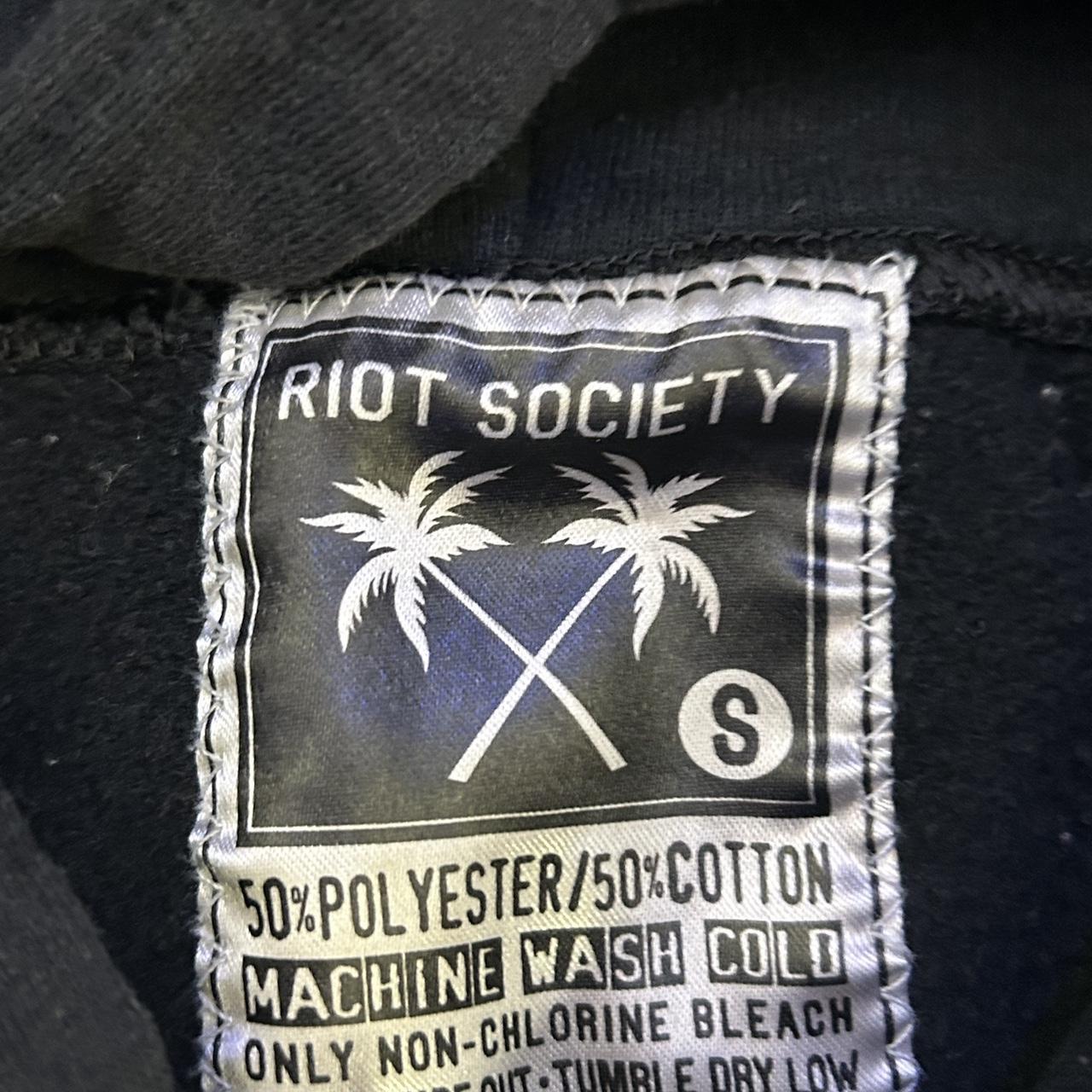 riot society broken heart hoodie - Depop