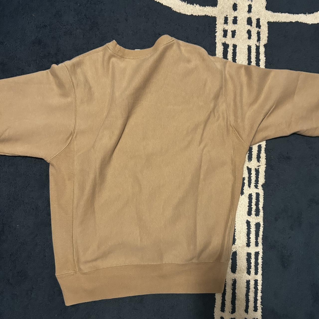 Tan Champion Crewkenck - Depop