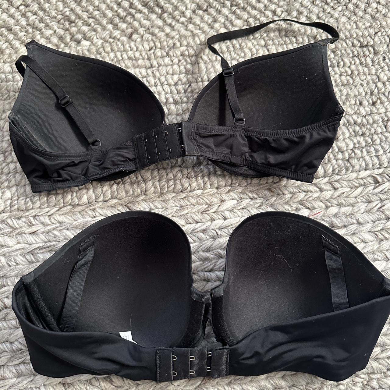 2x Chloe and Lola bras 1x strapless and 1x regular... - Depop