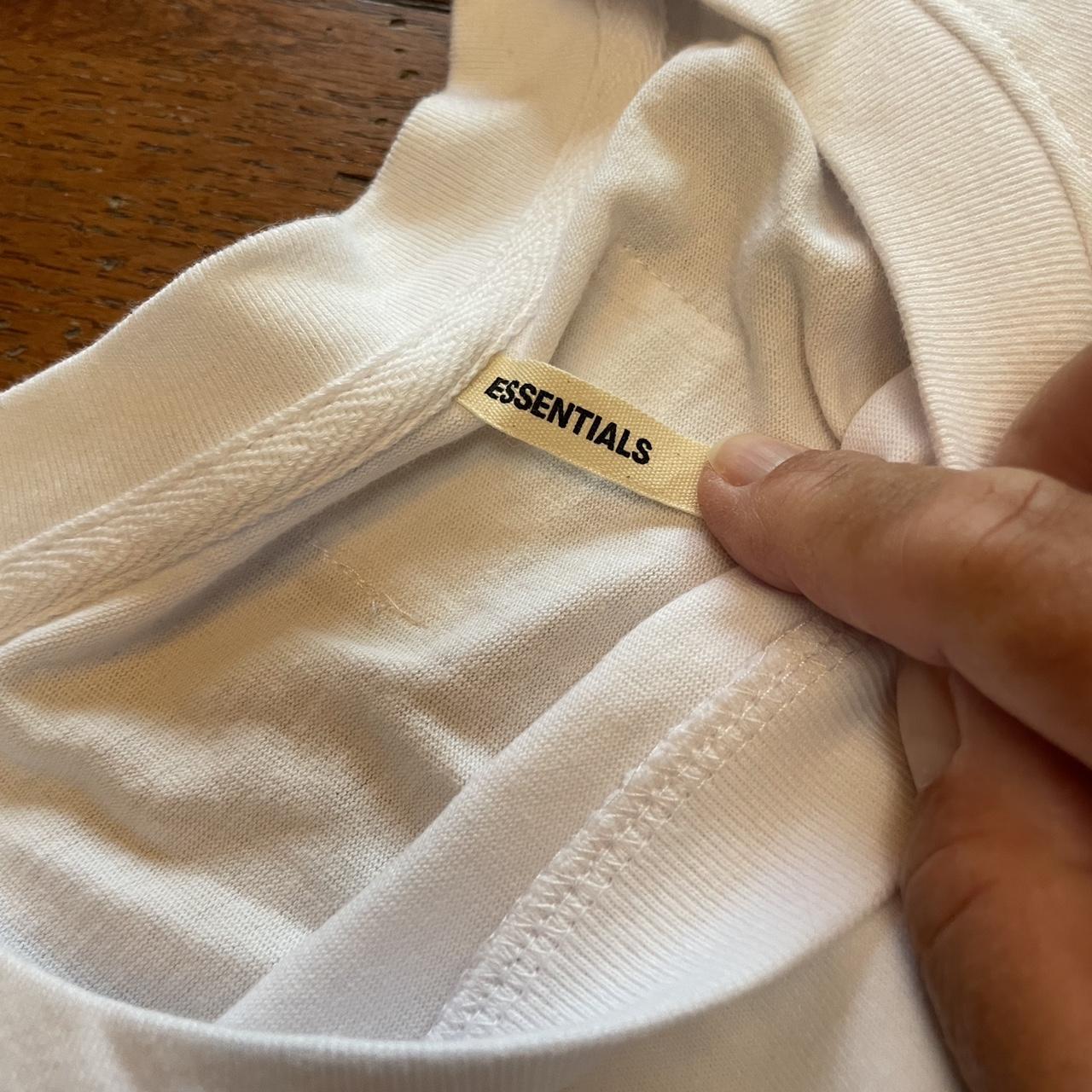 New with tags Essentials white t-shirt. X-Large | Depop
