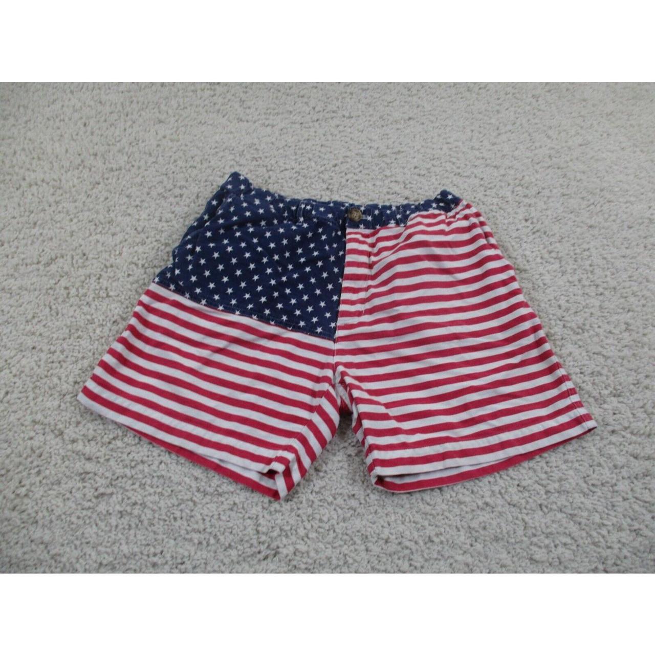 Chubbies Shorts Mens Large Red Cotton Stretch Chino... - Depop