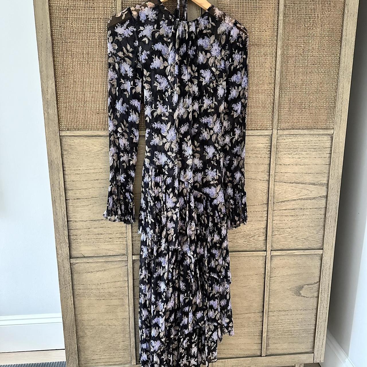 Zimmerman silk midi dress with matching slip, belt,... - Depop