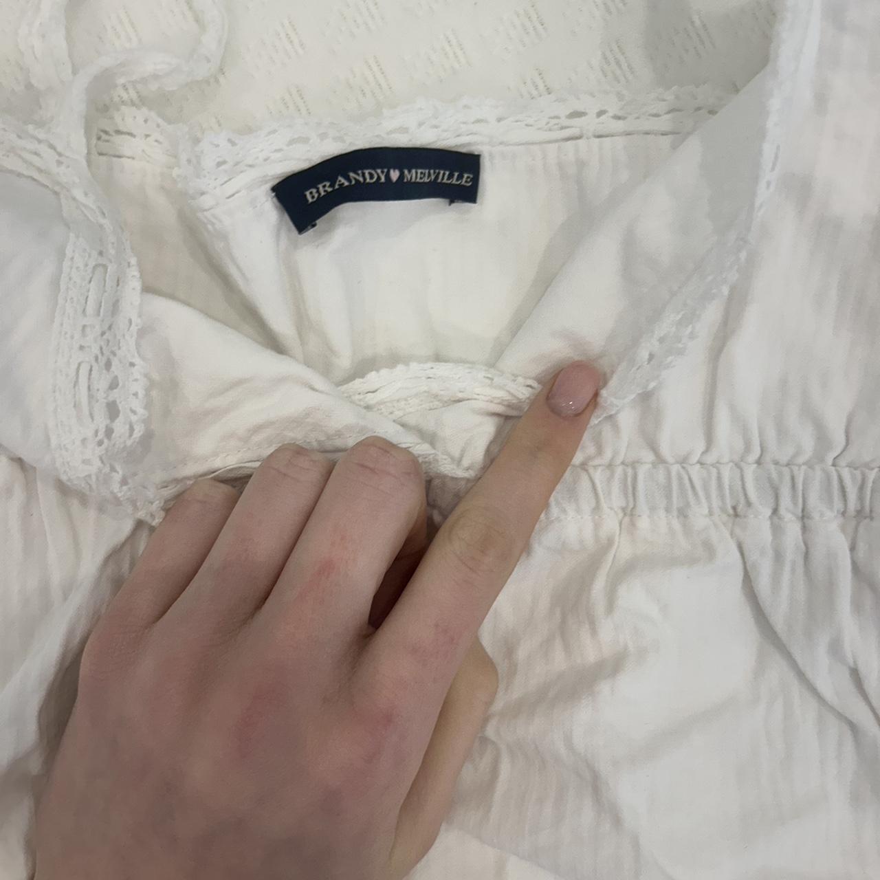 Brandy Mellville Edith Lace Tank - Depop