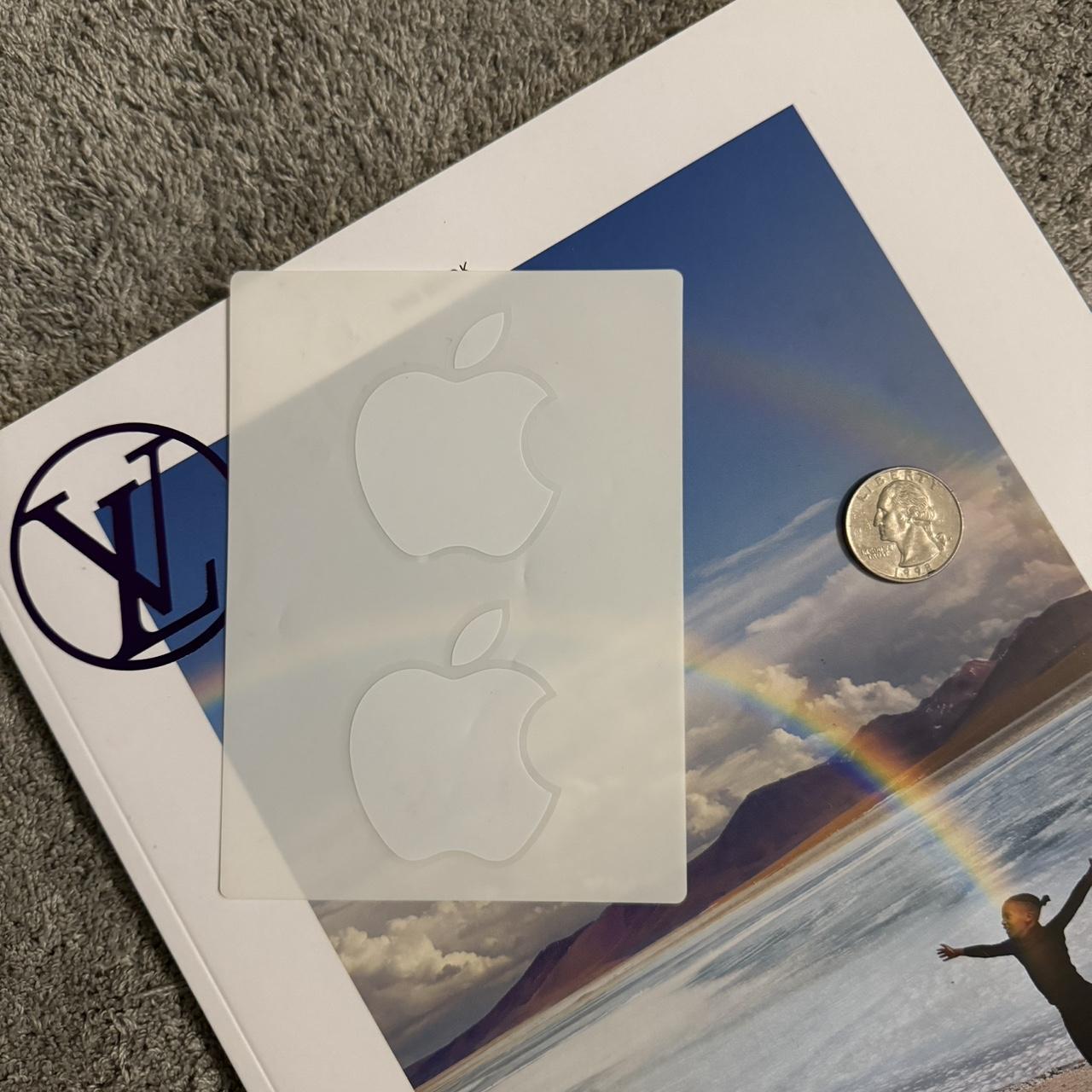 Apple stickers set of 2. Unused. Easier to be... - Depop