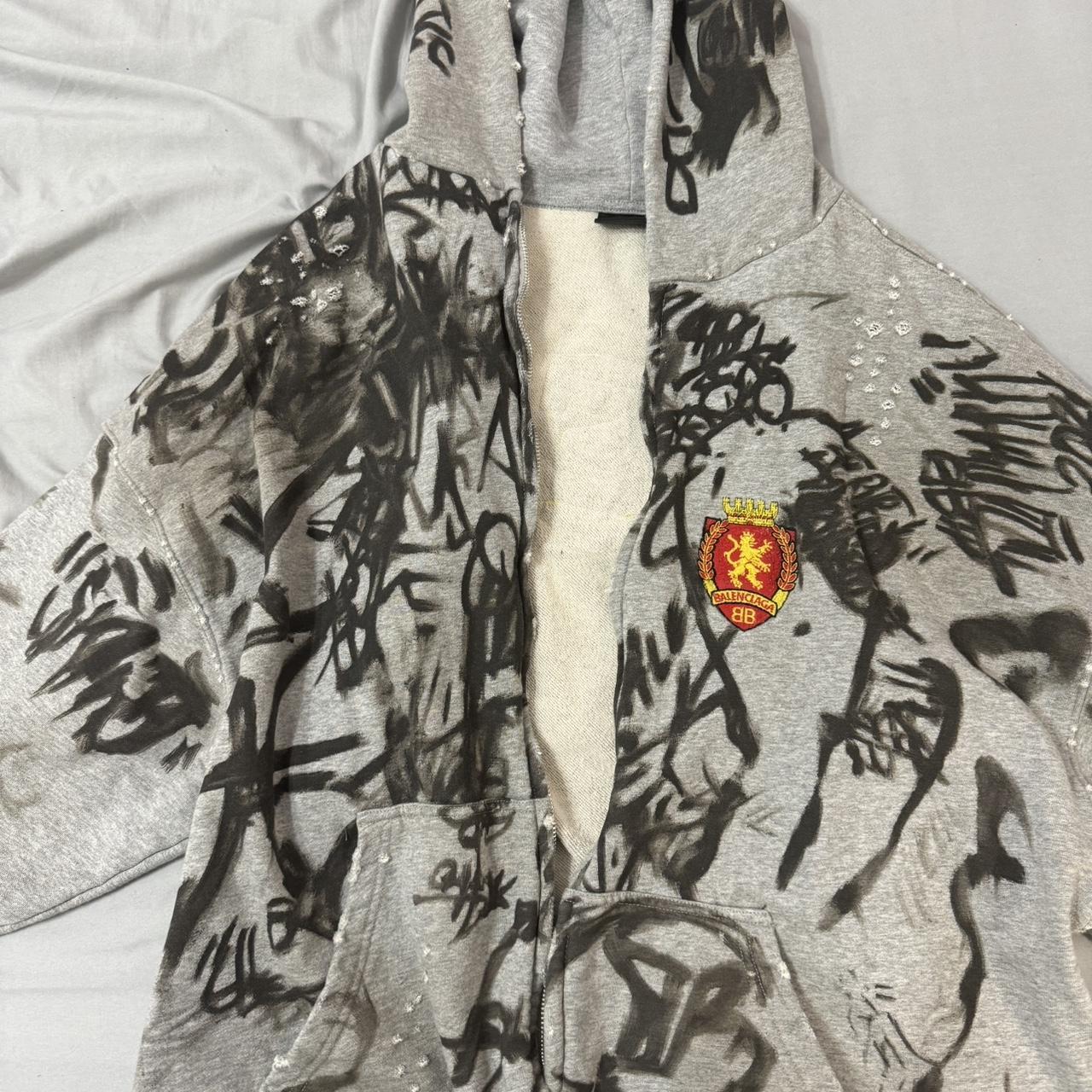 Balenciaga Skater Hoodie Large #balenciaga... - Depop