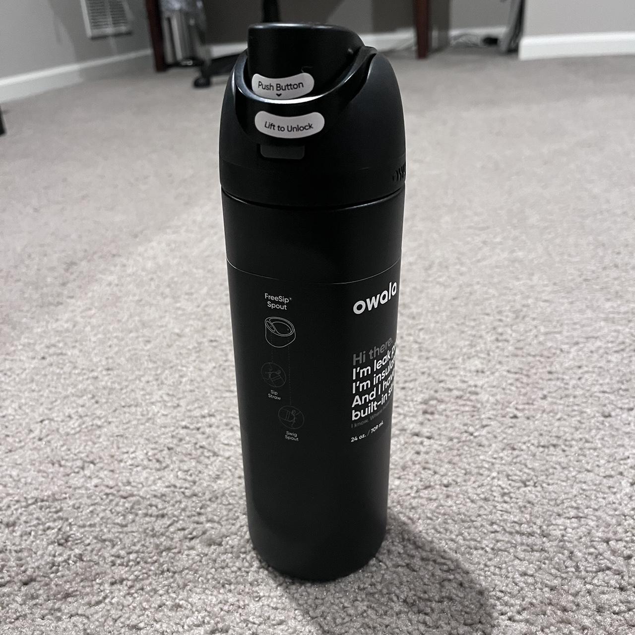 Black Owala 24oz Never used, I just can’t return it... - Depop